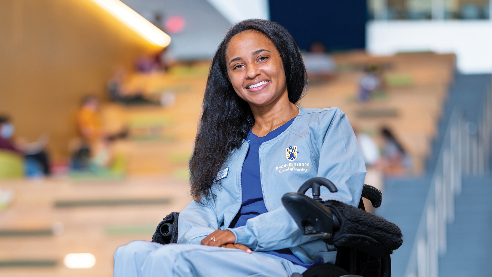 Gabrielle Baldwin's amazing journey - UNCG Magazine