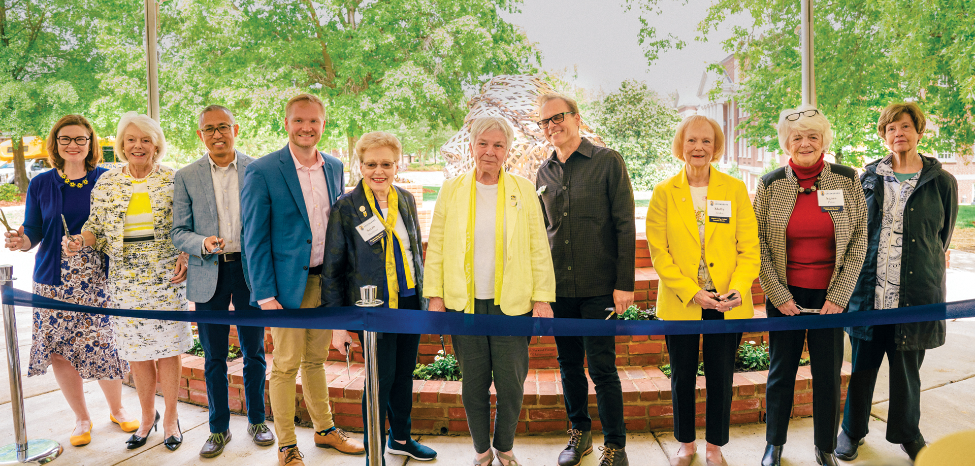 ‘Astera’ sculpture honors Woman’s College legacy - UNCG Magazine