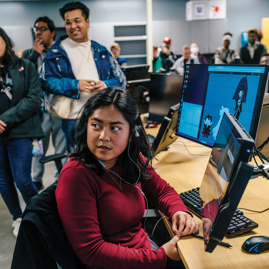 UNCG Animation Lab draws a crowd | UNCG Magazine